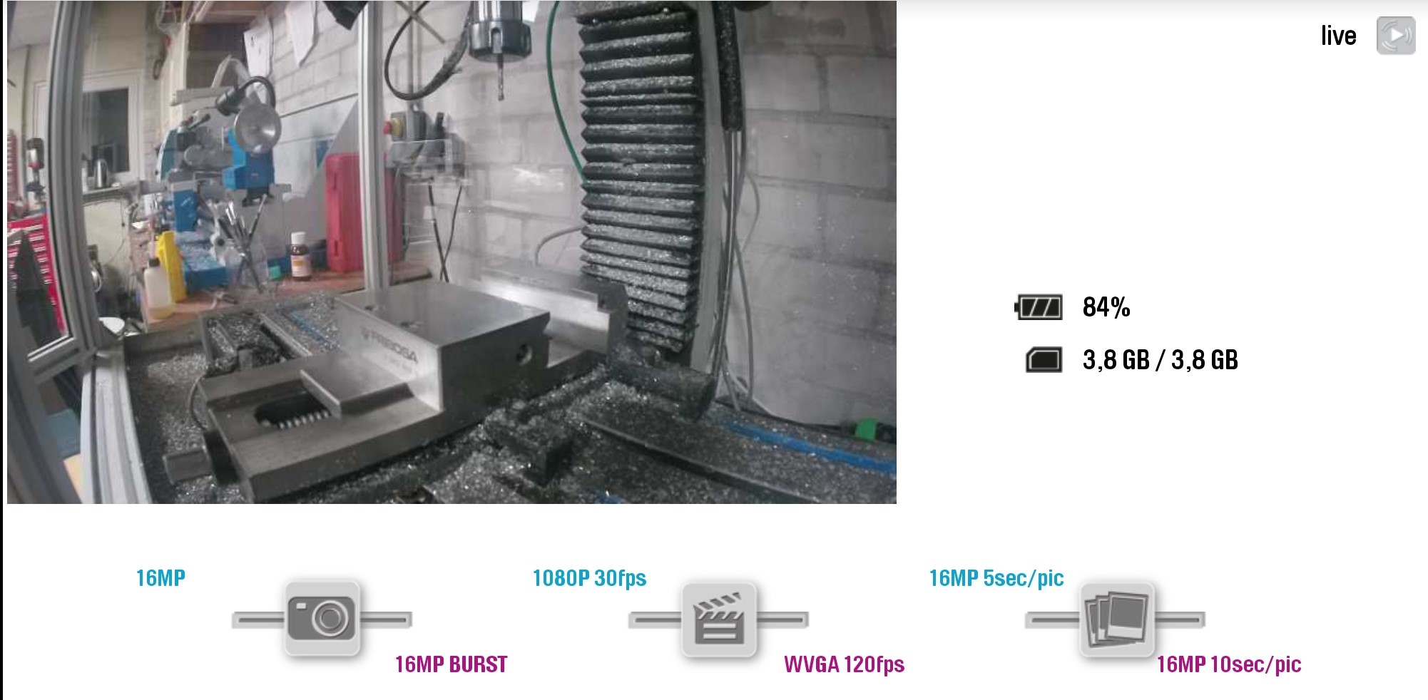 SOCAM camera clip by kvlasblom | Download free STL model | Printables.com