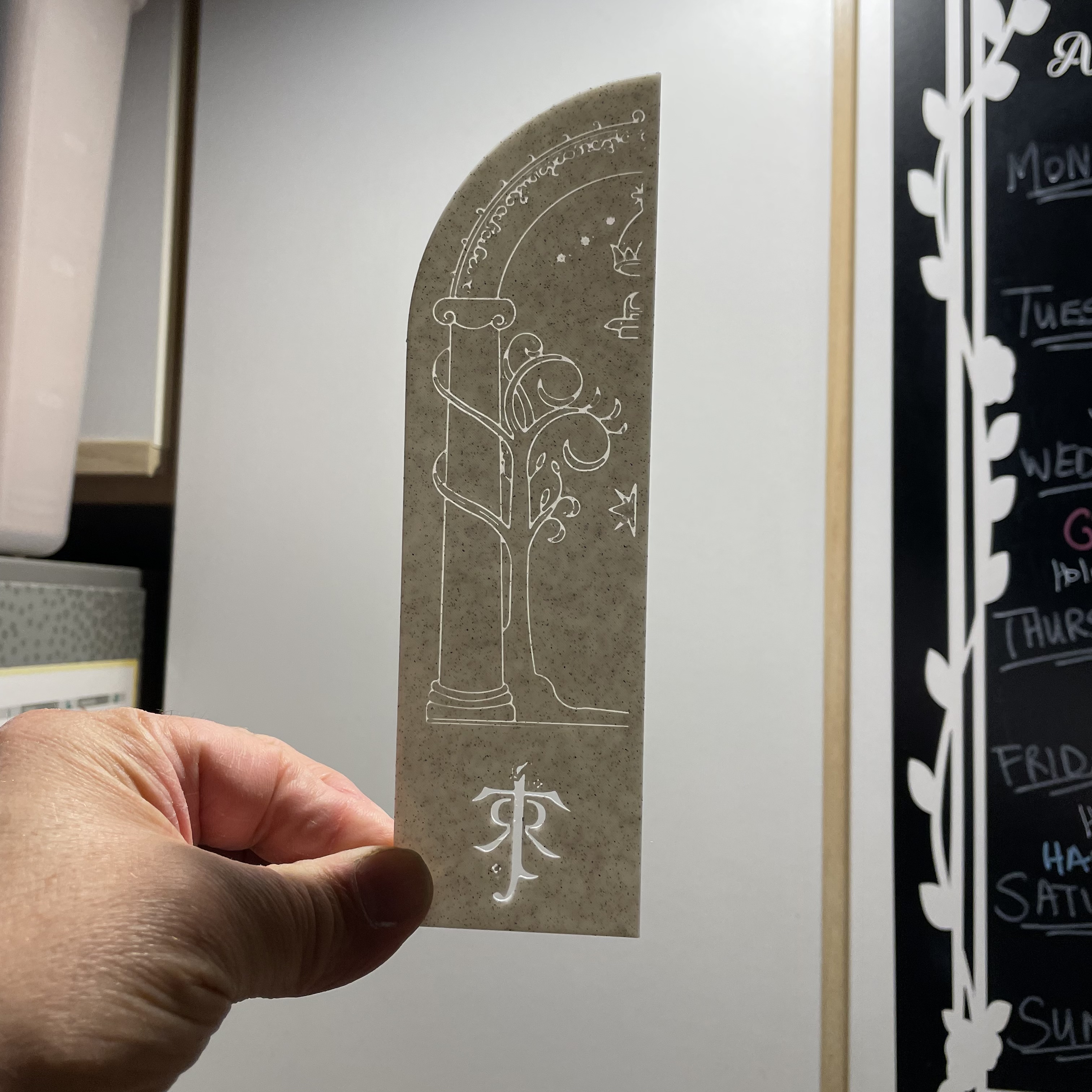 JRR Tolkien Bookmark por Quickset45 | Descargar modelo STL gratuito ...