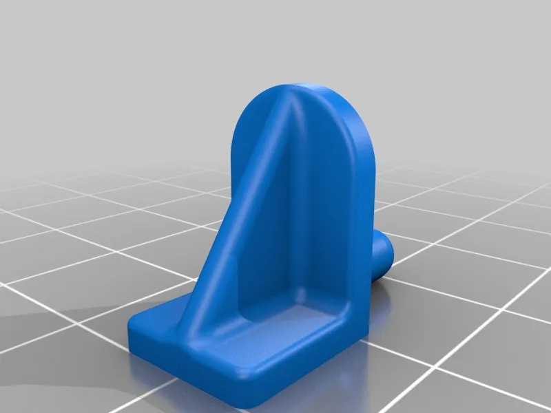 Shelf Support Pegs (4 & 5mm pins) by AlteRob | Download free STL model | Printables.com