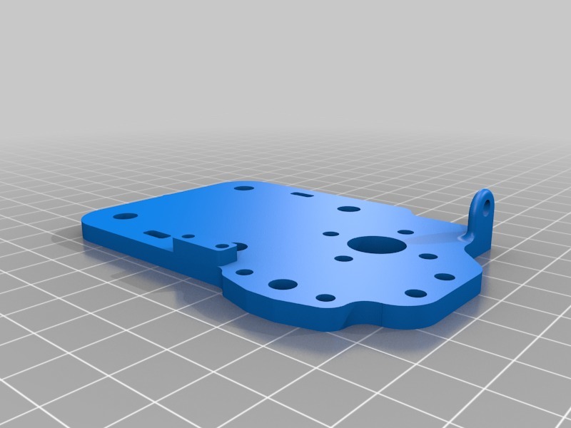 X-Carriage for Flsun i3 with adjustable BL-Touch mount by AlteRob ...