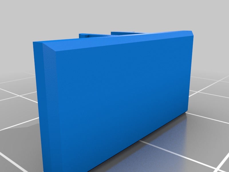 T-Slot Cover for 20mm Extrusion by AlteRob | Download free STL model ...