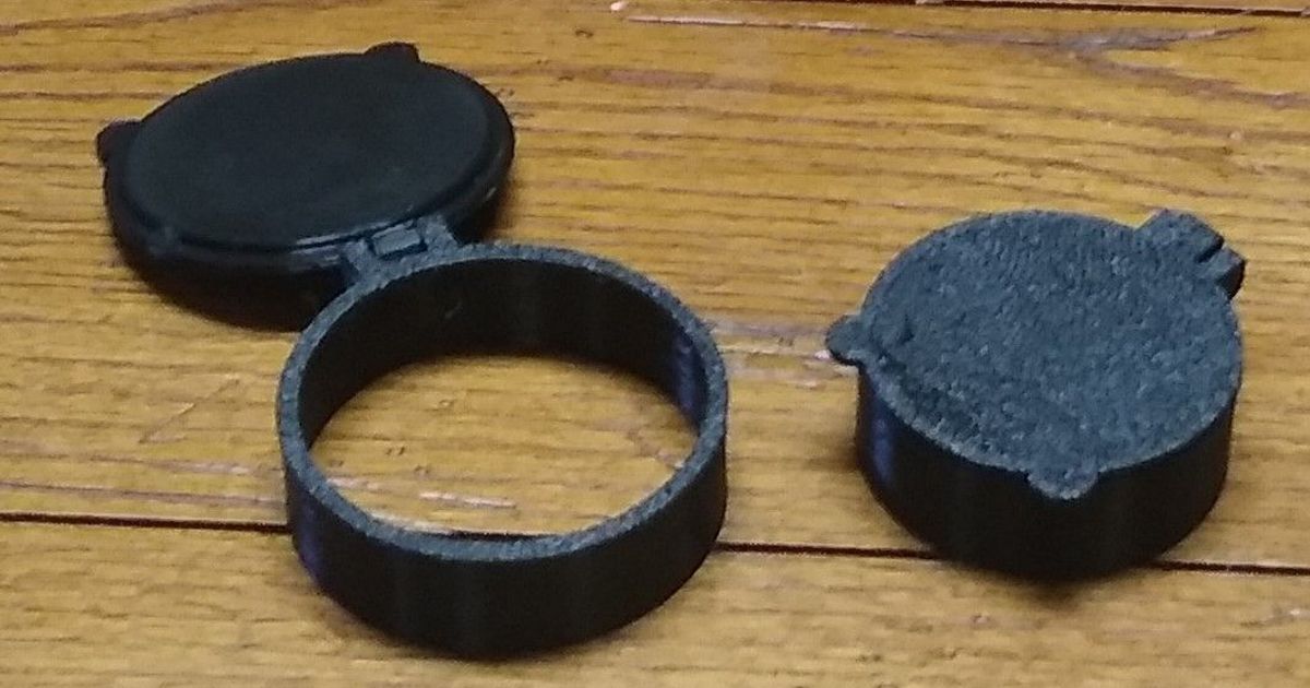 ATN X Sight 4K lens cap by RKarns | Download free STL model ...