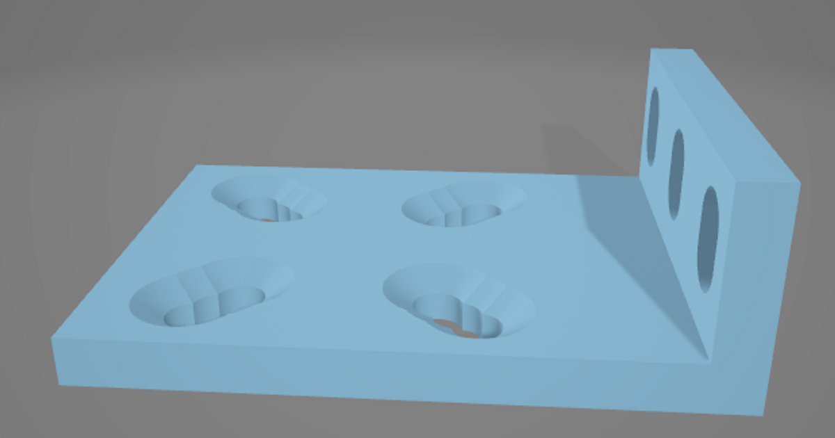 Cisco Switch 28x28mm Rack Ear by JMack | Download free STL model ...