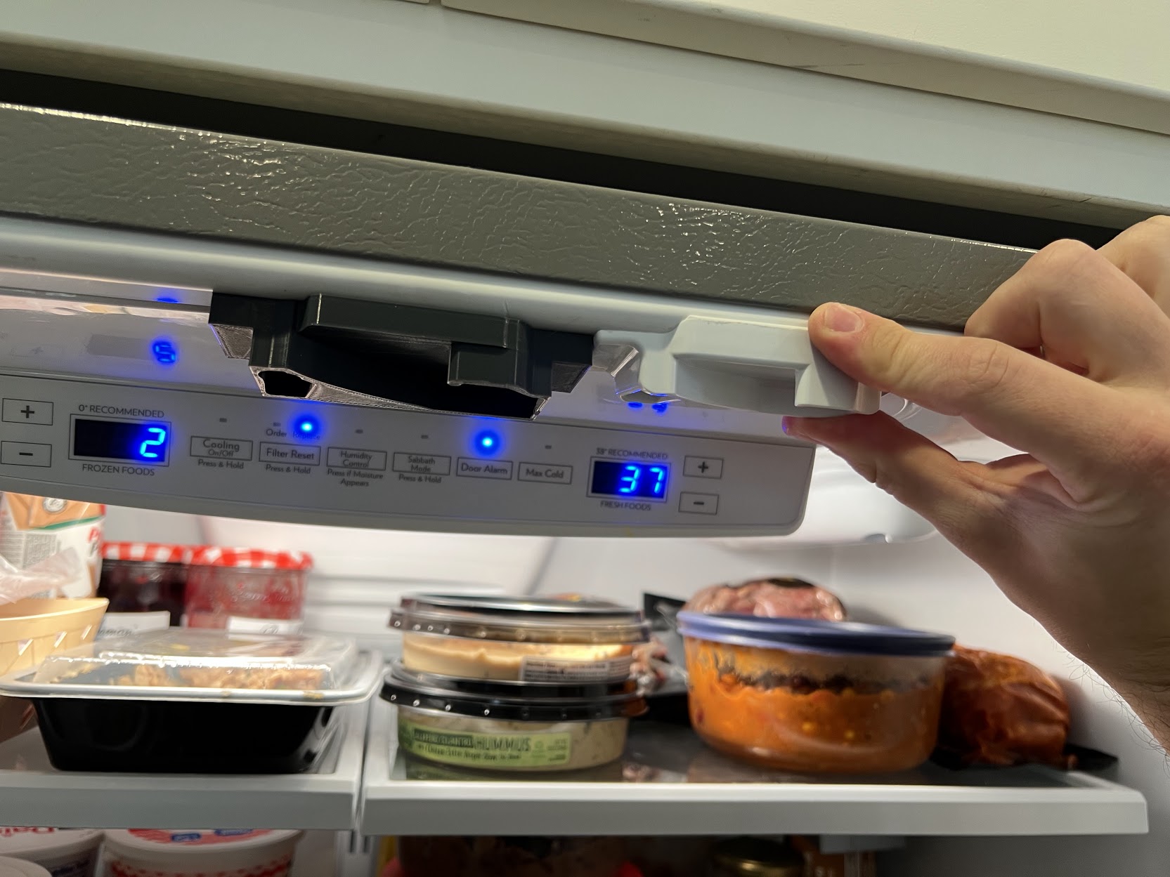 Fridge Door Pivot Block by blahblahblahresearch | Download free STL ...