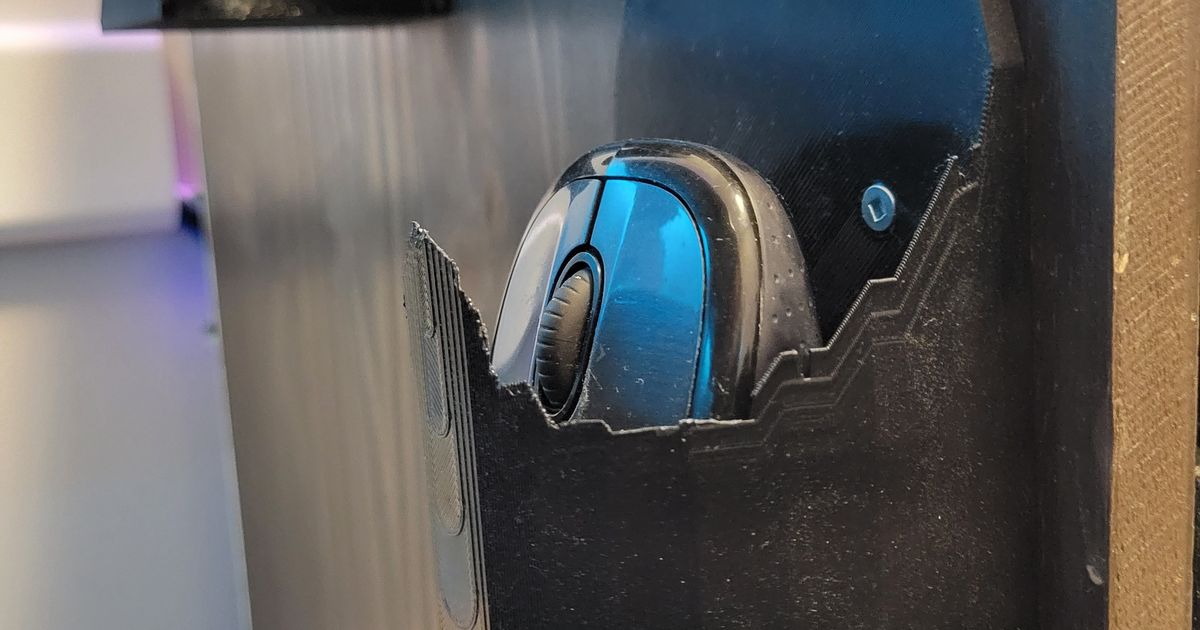 Mouse Wall Mount by Tikio | Download free STL model | Printables.com
