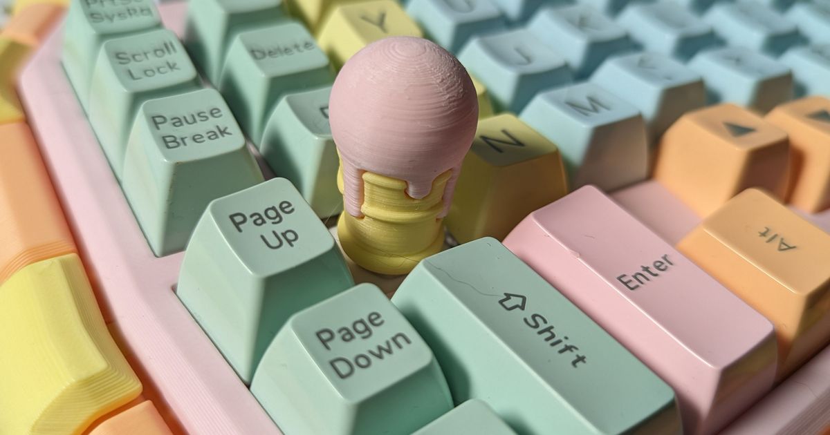 Drippy rotary encoder knob by JellyTitan | Download free STL model ...