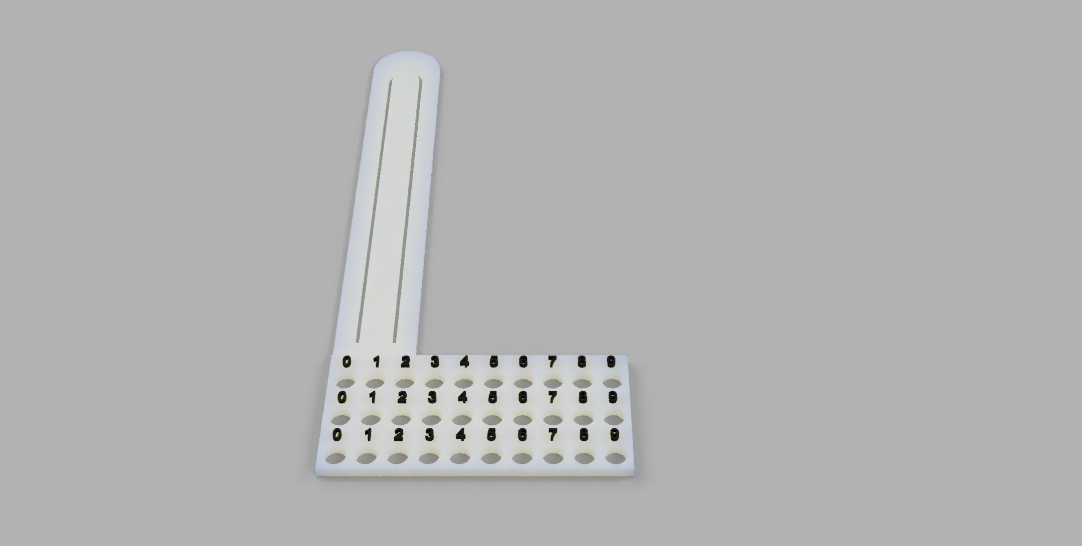 Page Num Peg Board - Push Pin Bookmark (Top or Bottom Counter) by ...
