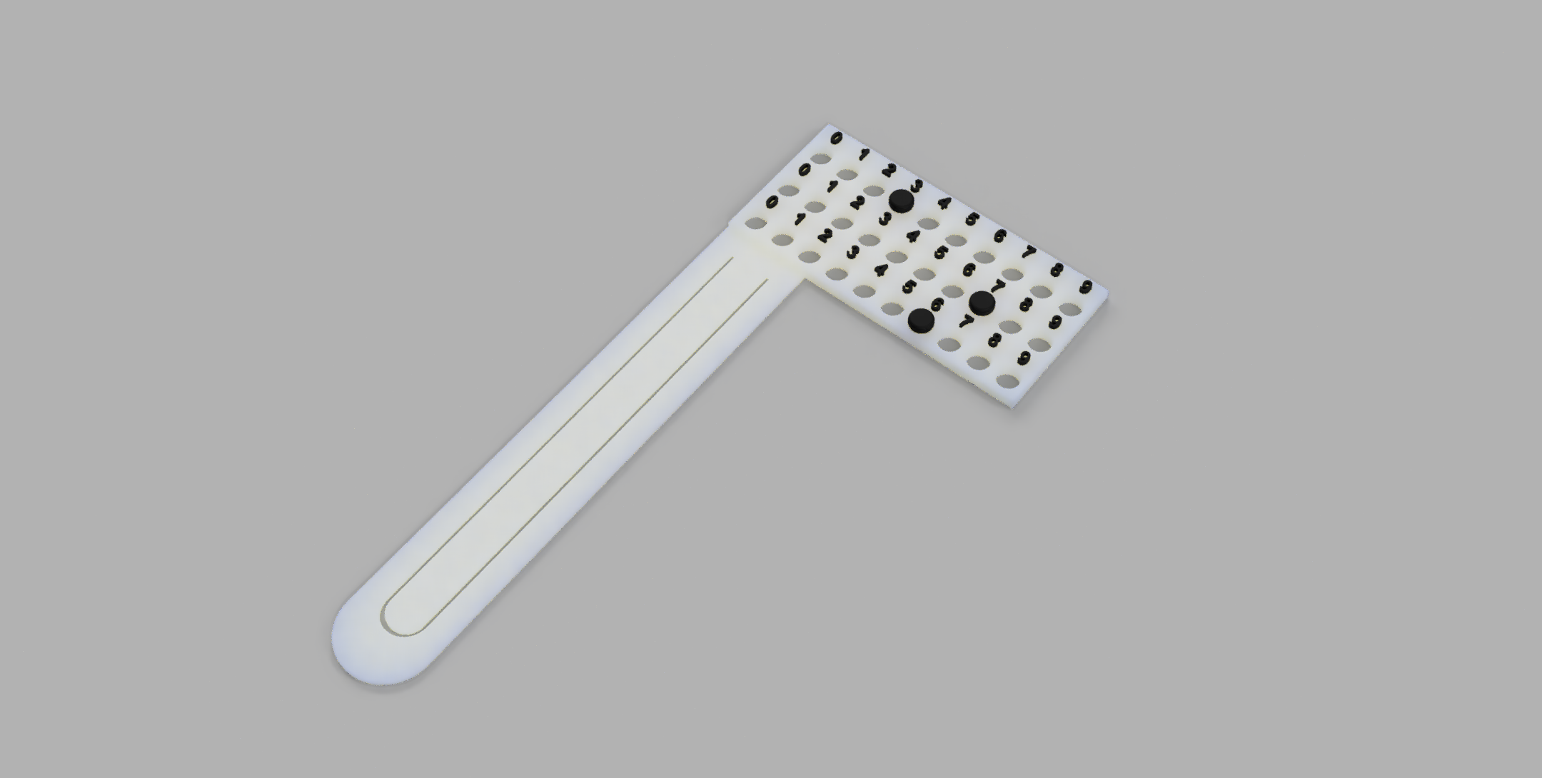 Page Num Peg Board - Push Pin Bookmark (Top or Bottom Counter) by ...