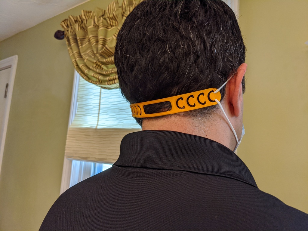 Face Mask Strap by Mistertech | Download free STL model | Printables.com