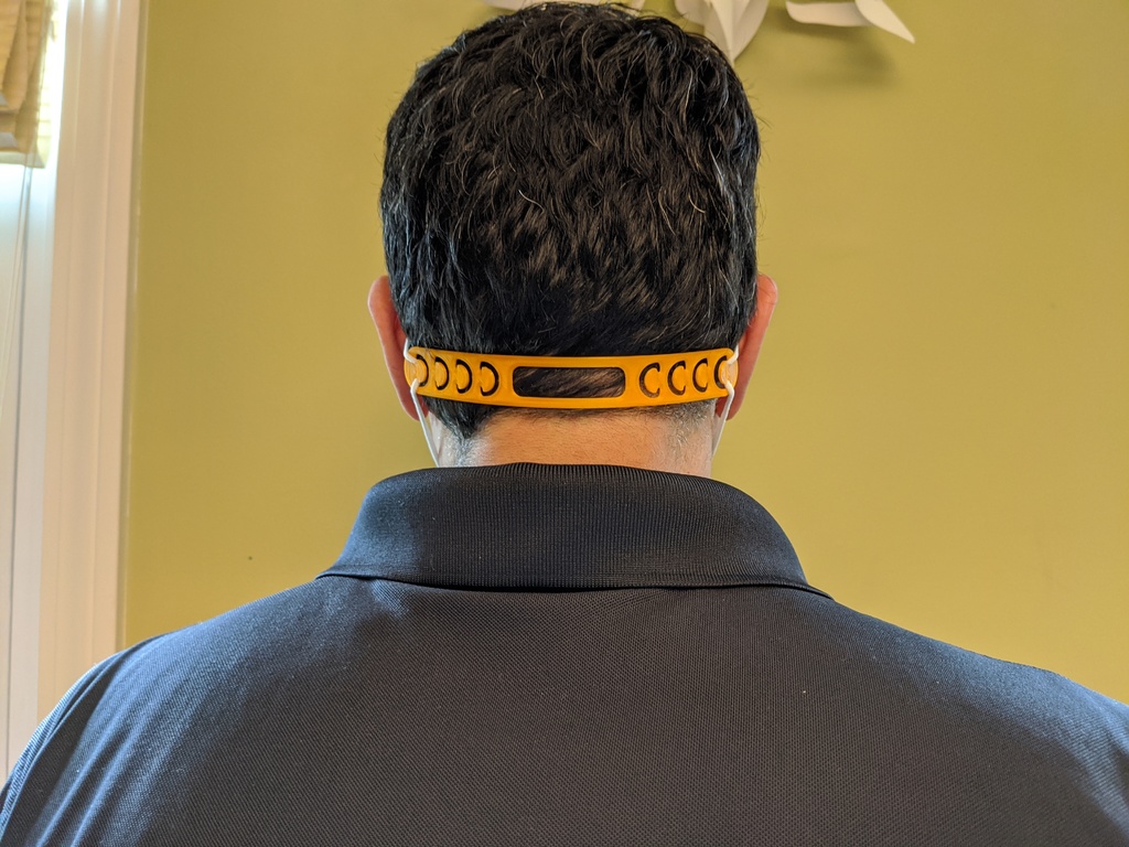 Face Mask Strap by Mistertech | Download free STL model | Printables.com