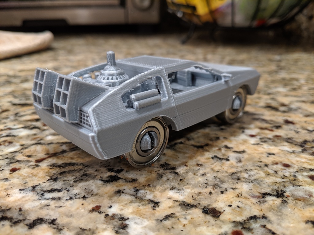 Delorean Time Machine por Mistertech | Descargar modelo STL gratuito ...