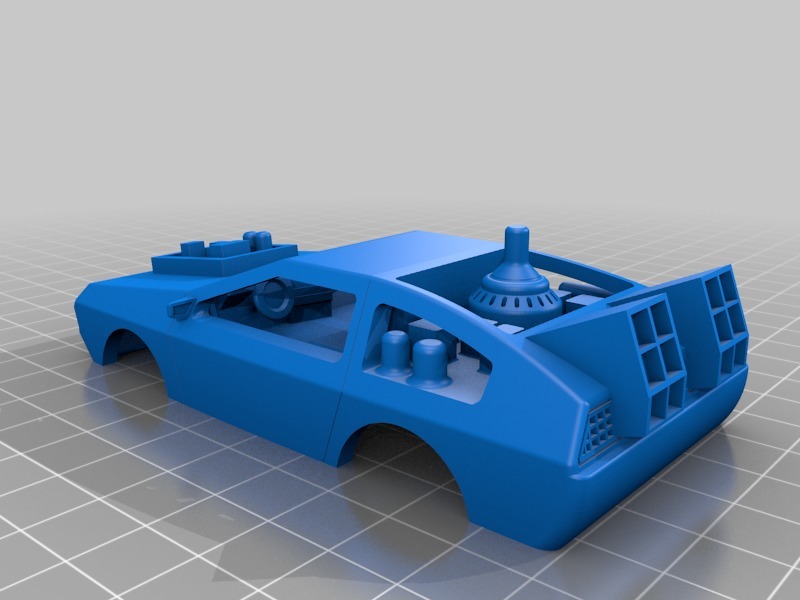 Delorean Time Machine por Mistertech | Descargar modelo STL gratuito ...