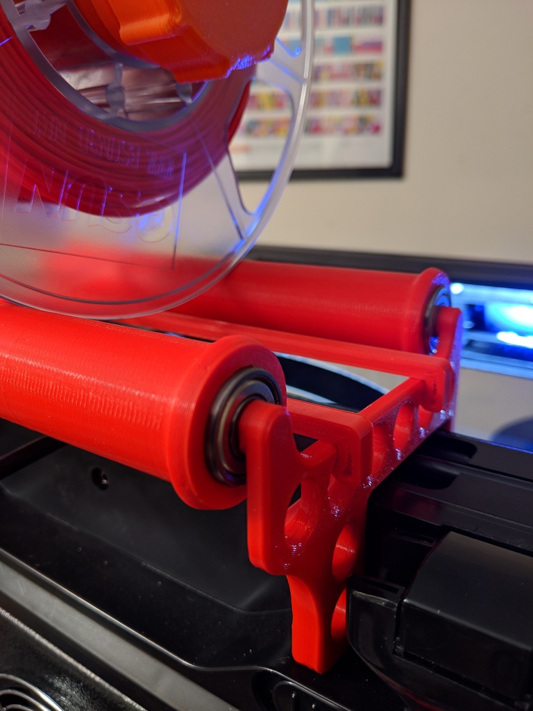 QIDI 3D X-Plus and X-MAX Spool Roller by Mistertech | Download free STL ...