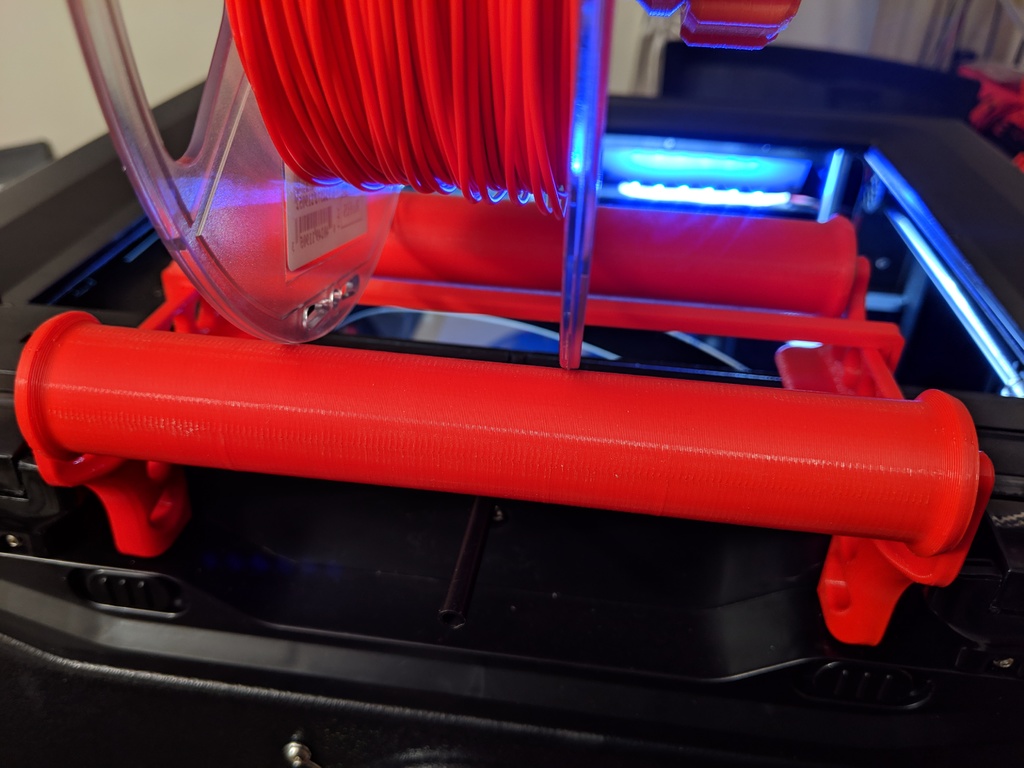 QIDI 3D X-Plus and X-MAX Spool Roller by Mistertech | Download free STL ...