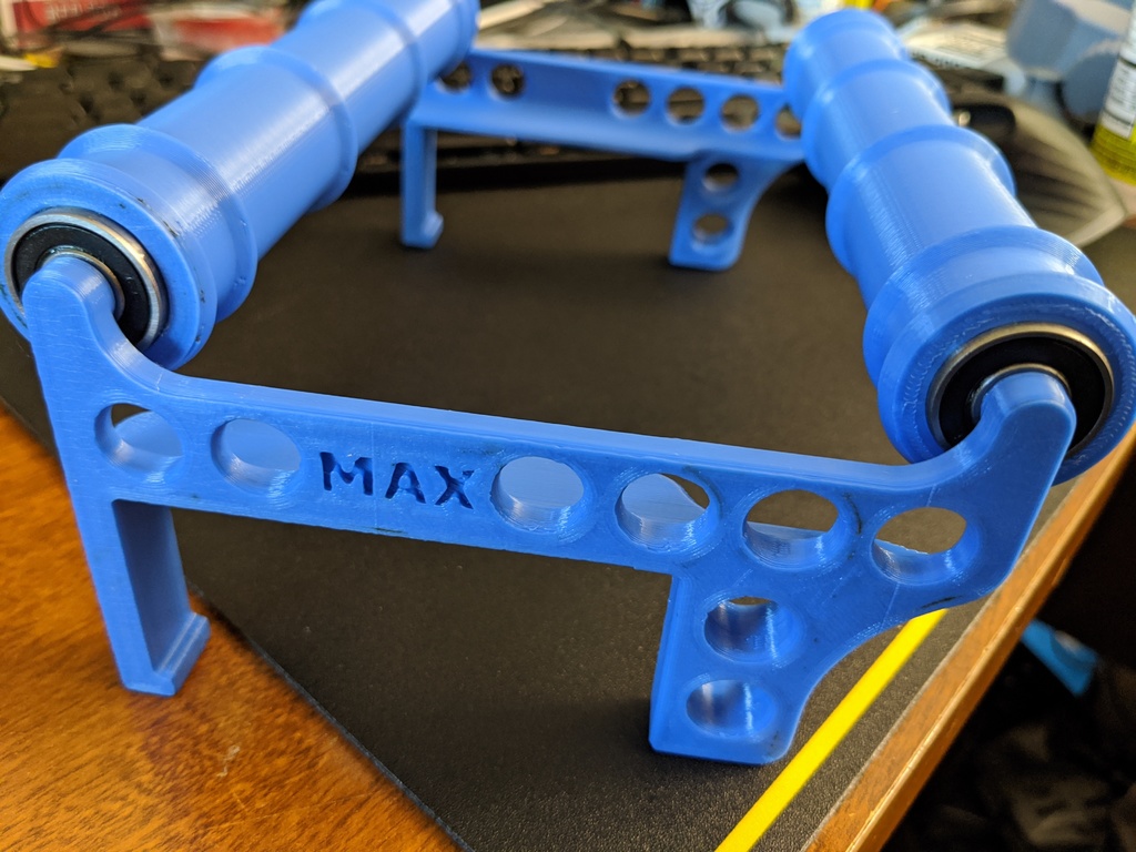 QIDI 3D X-Plus and X-MAX Spool Roller by Mistertech | Download free STL model | Printables.com