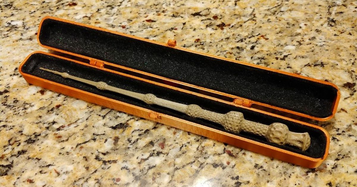 Wand Presentation Box by Mistertech | Download free STL model ...