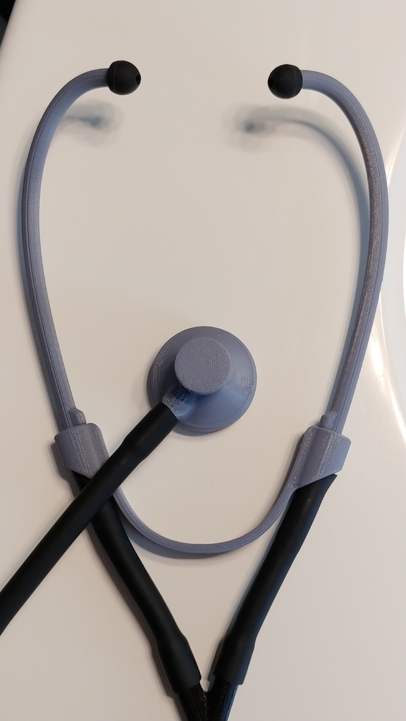 Quality Low Cost Stethoscope by Mistertech | Download free STL model ...
