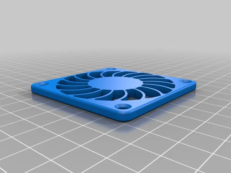 60mm Fan grill by Mistertech | Download free STL model | Printables.com