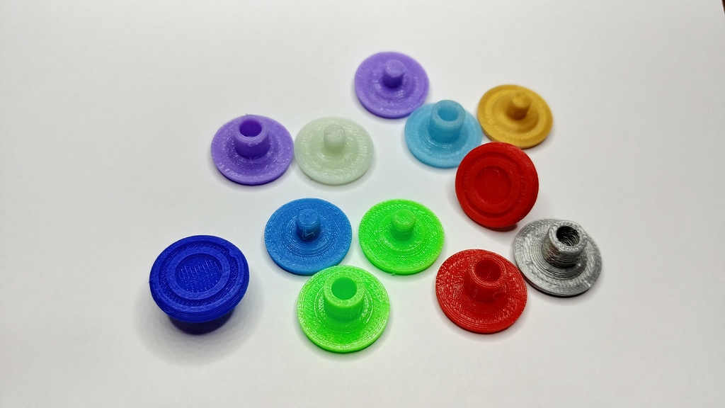 Spinner cap press together by Mistertech | Download free STL model ...
