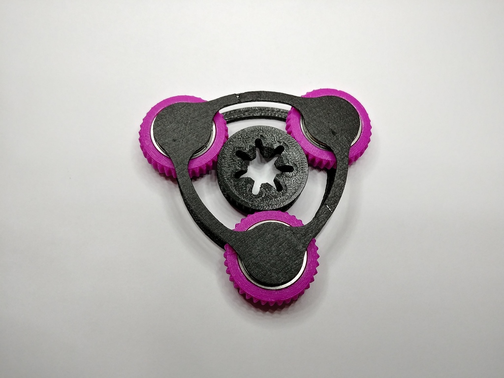 Gear Fidget Spinner by Mistertech | Download free STL model ...