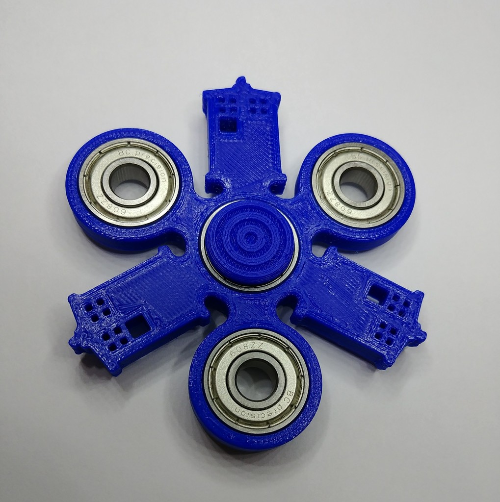 Police Box Spinner (resembles a Tardis) by Mistertech | Download free ...
