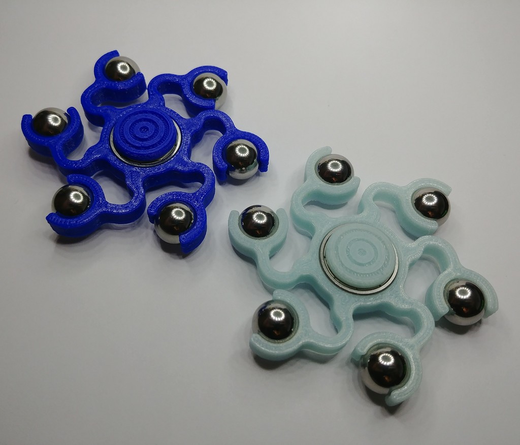 6 Ball Fidget Spinner (Smaller for smaller hands) by Mistertech ...