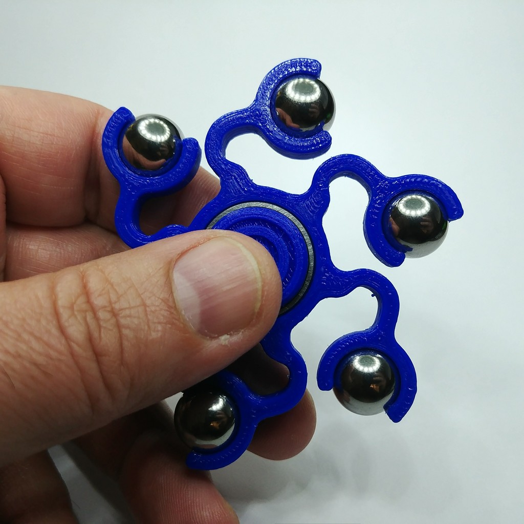 6 Ball Fidget Spinner (Smaller for smaller hands) by Mistertech ...