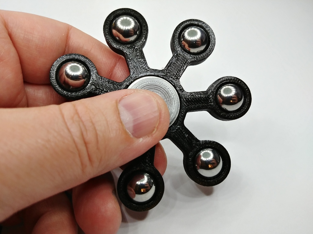 Ball Bearing Spinner (7 Planets), 1/2" and 10mm versions by Mistertech ...