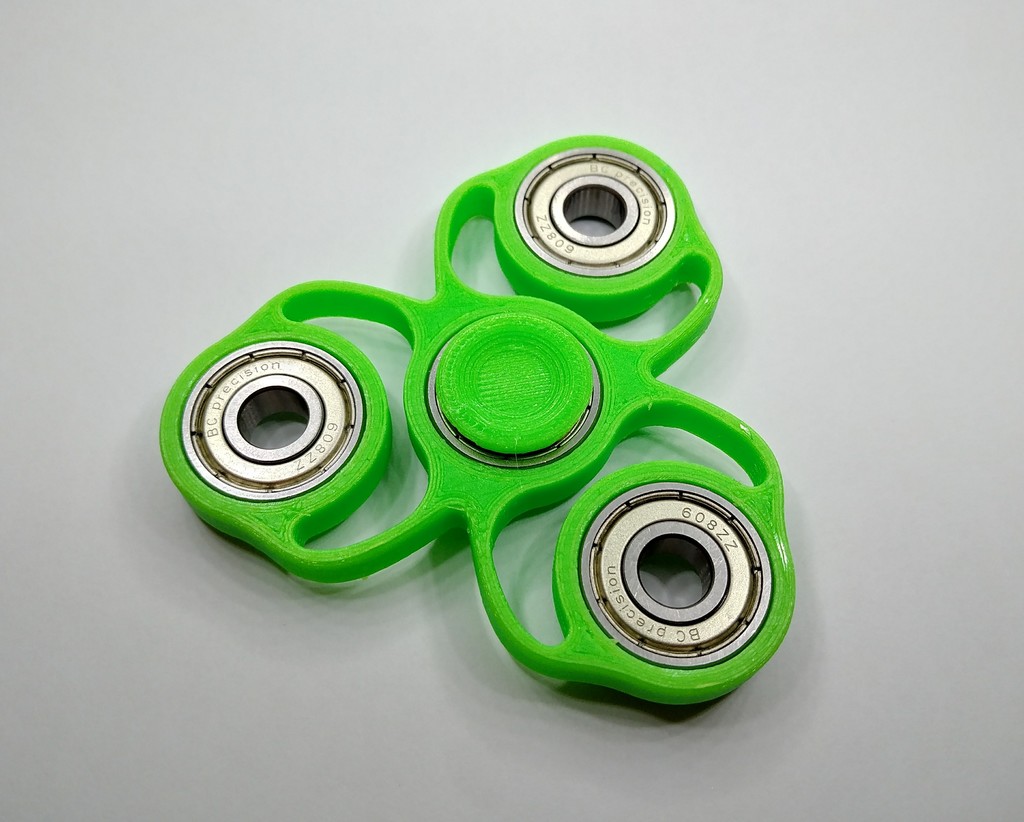 3 Planet Fidget Spinner by Mistertech | Download free STL model ...