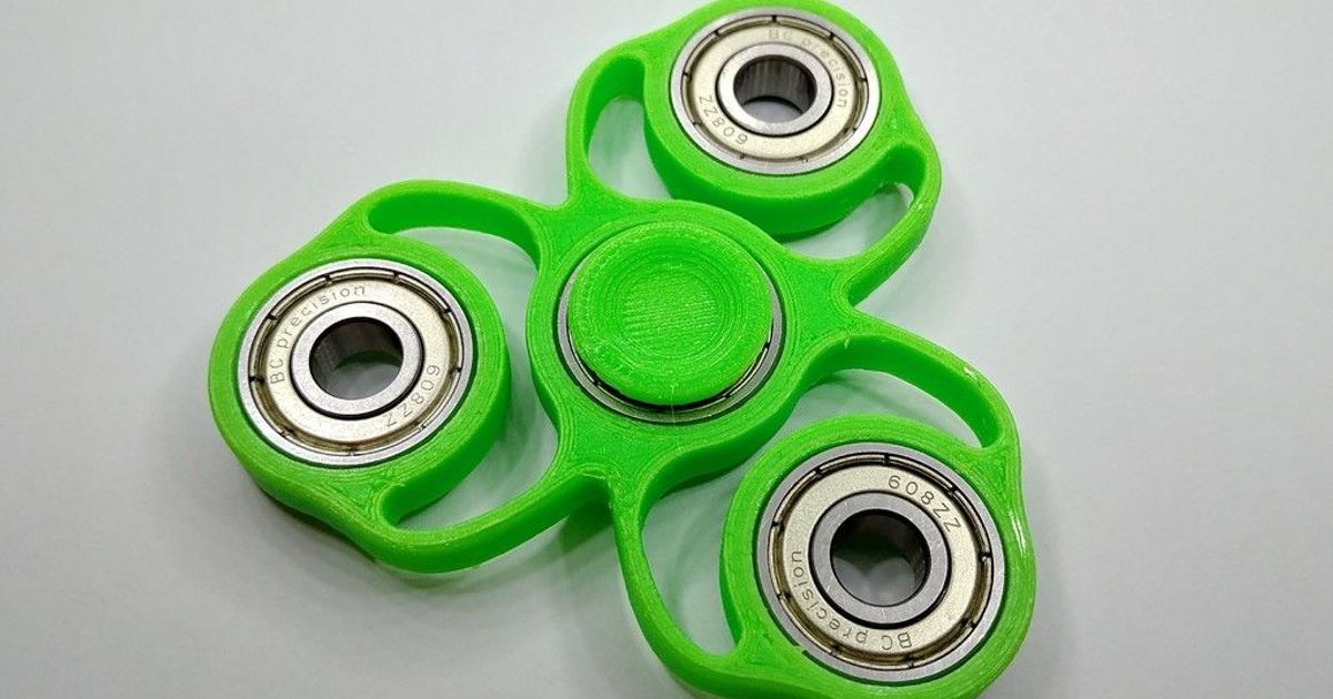 3 Planet Fidget Spinner by Mistertech | Download free STL model ...