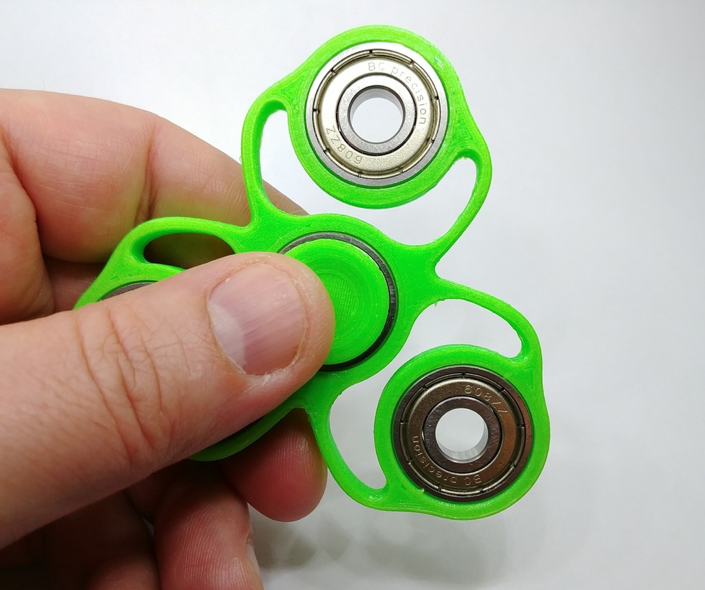 3 Planet Fidget Spinner by Mistertech | Download free STL model ...