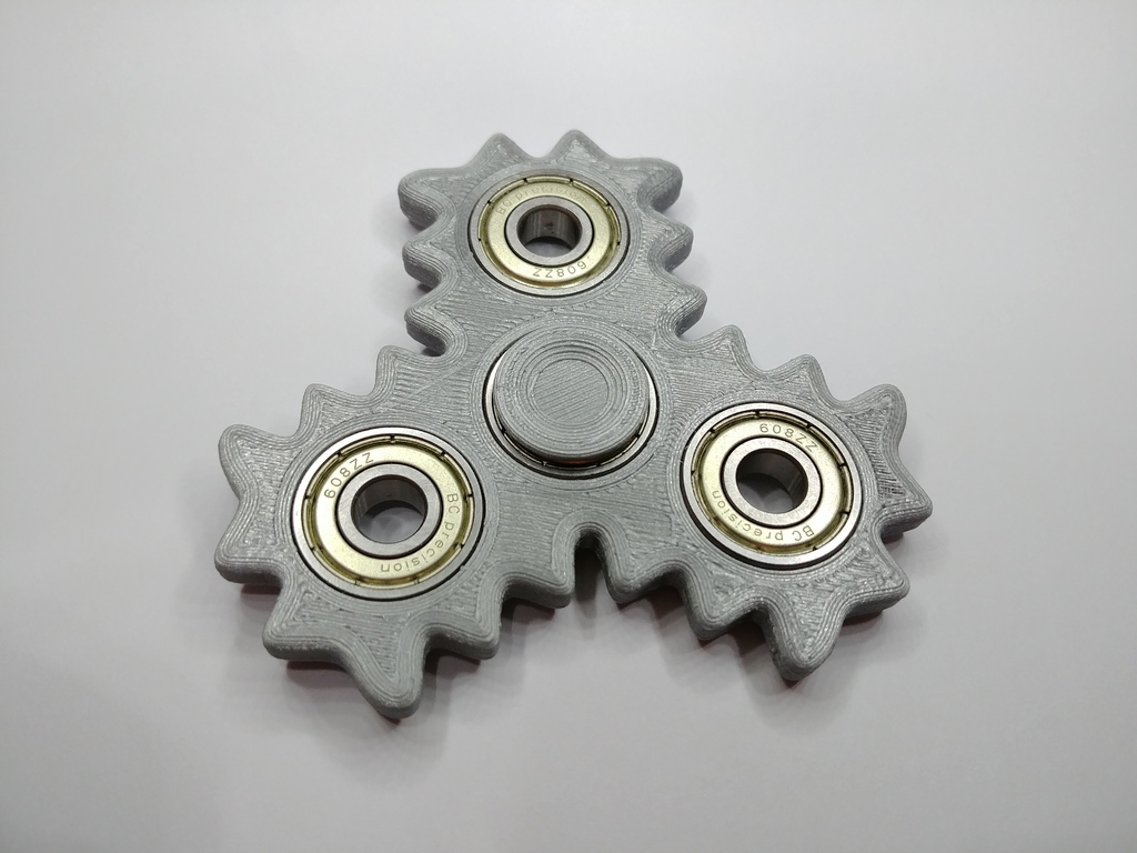 3 Planet Fidget Spinner Zig Zag by Mistertech | Download free STL model ...