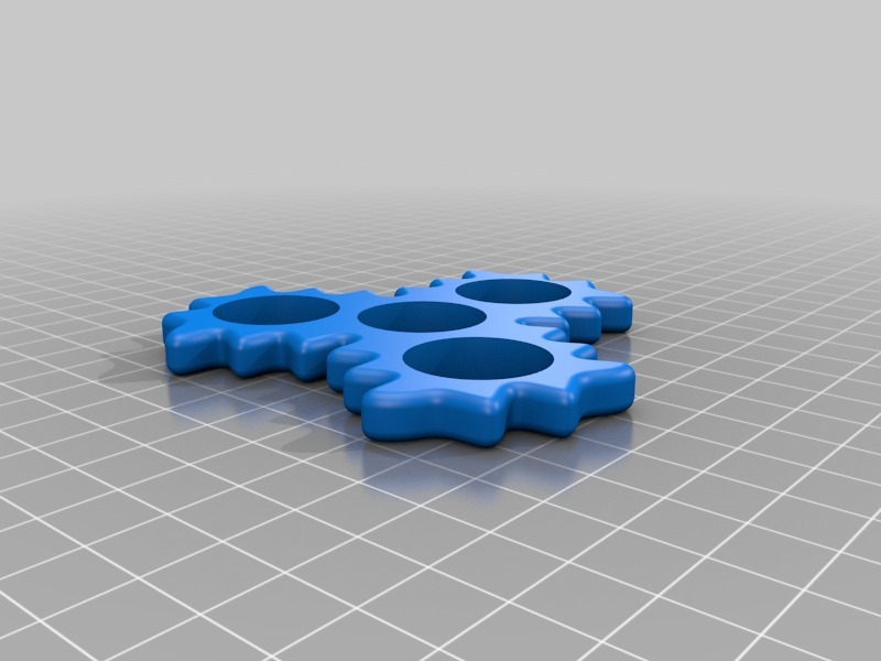 3 Planet Fidget Spinner Zig Zag by Mistertech | Download free STL model ...