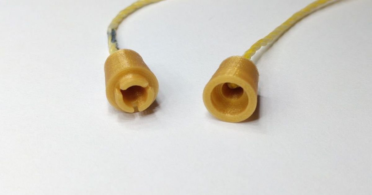 Break Away Lanyard Connector by Mistertech | Download free STL model ...