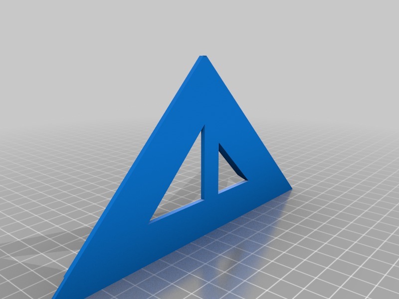 Drafting Square with Center Finder and degree markings by Mistertech ...