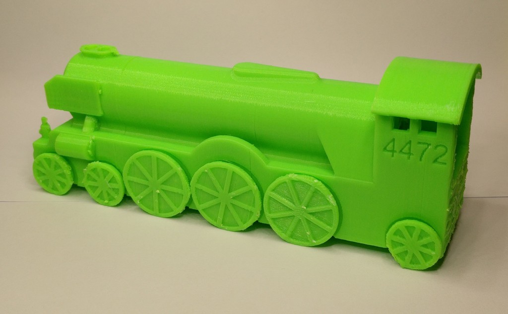 Flying Scotsman toy train with print in place rolling wheels by ...
