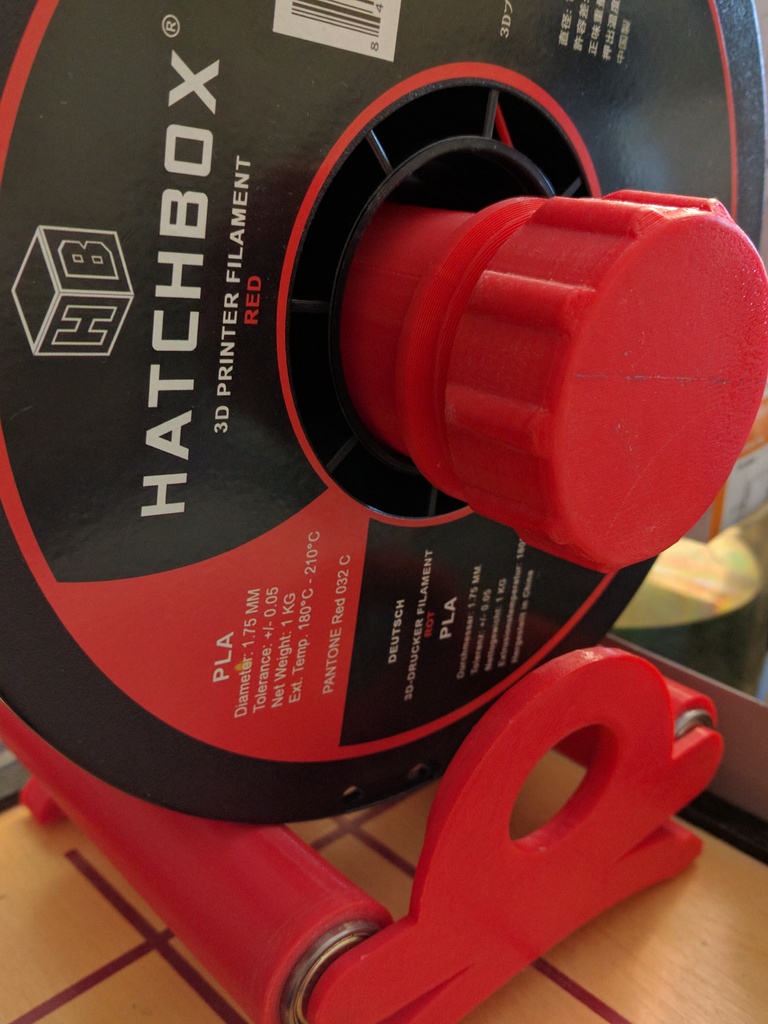 Filament Spool Weight / Screw Cap Container by Mistertech | Download ...