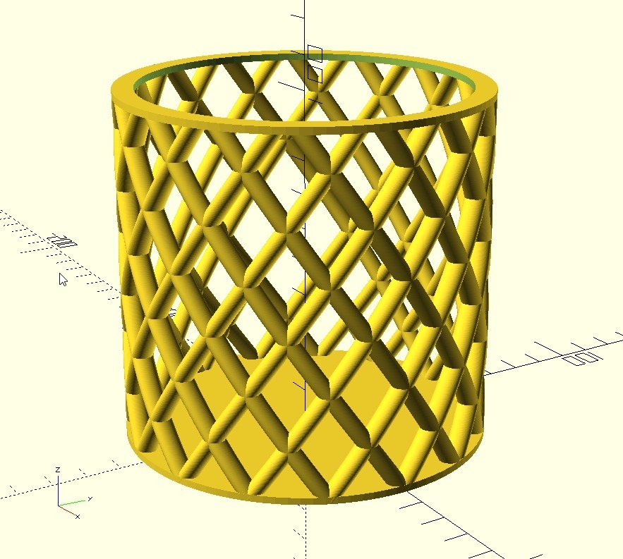 Parametric Customizable Helix Cup, Container, Bowl or Sculpture by ...