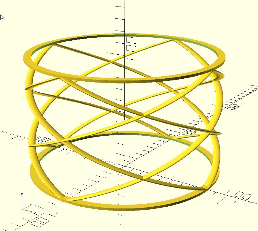 Parametric Customizable Helix Cup, Container, Bowl or Sculpture by ...