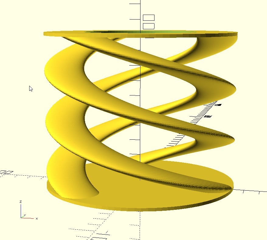 Parametric Customizable Helix Cup, Container, Bowl or Sculpture by ...