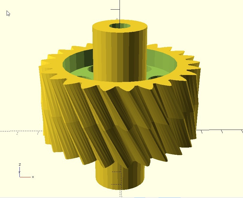 Parametric Gear customizer with bevel teeth and many options by ...