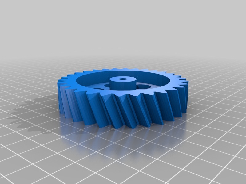 Parametric Gear customizer with bevel teeth and many options by ...