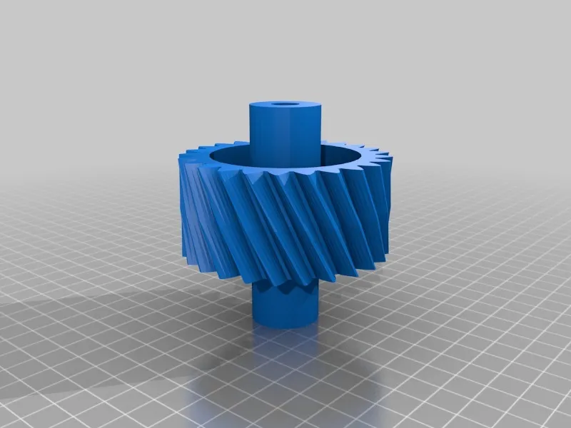 Parametric Gear customizer with bevel teeth and many options by ...