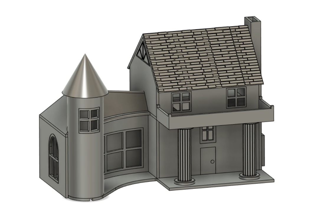 3D Printed Gingerbread House Kit by B1G_Jano | Download free STL model ...