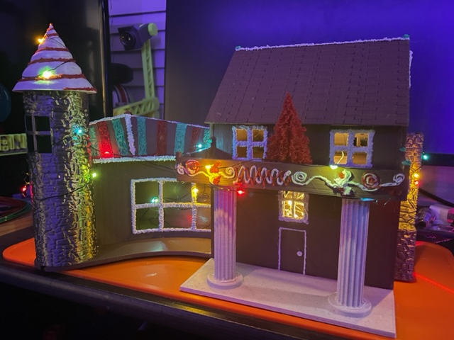 3D Printed Gingerbread House Kit by B1G_Jano | Download free STL model ...