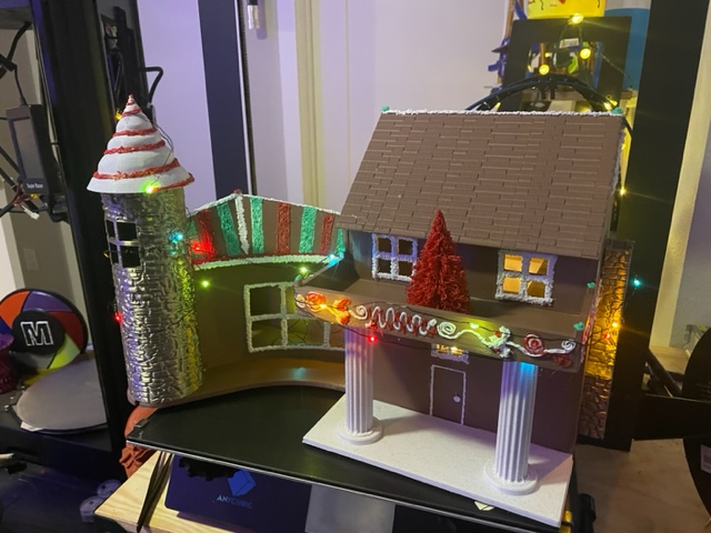 3D Printed Gingerbread House Kit by B1G_Jano | Download free STL model ...