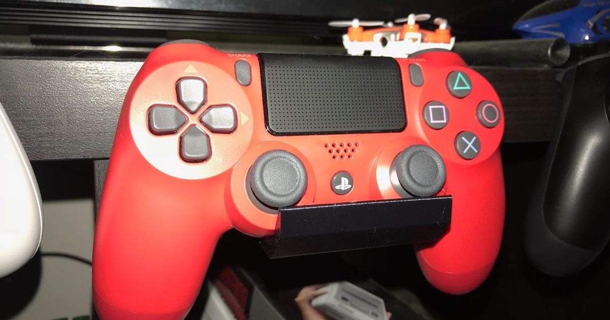 PS4 Controller Stand - 38mm Cube Organiser Edge by TheZeroBeast ...