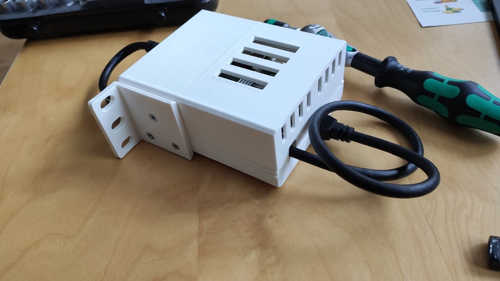 19" Rackmount Case for Raspberry Pi and "HotSwap"-SSD by Ascardia ...