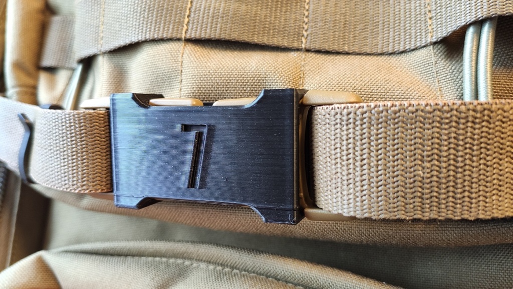 Double Side Release Buckle Female for MOLLE (compression straps) by ...