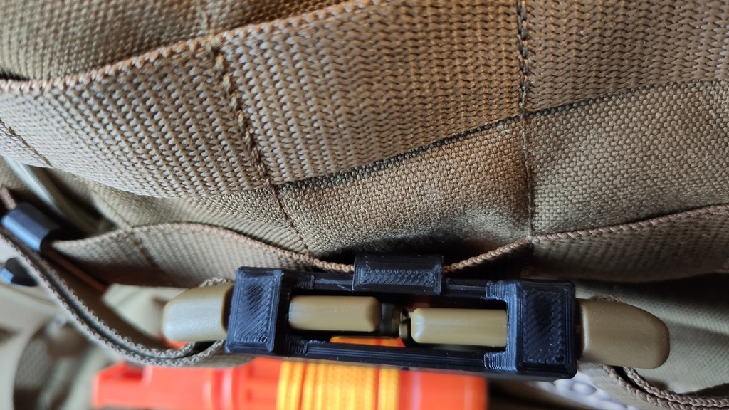 Double Side Release Buckle Female for MOLLE (compression straps) by ...